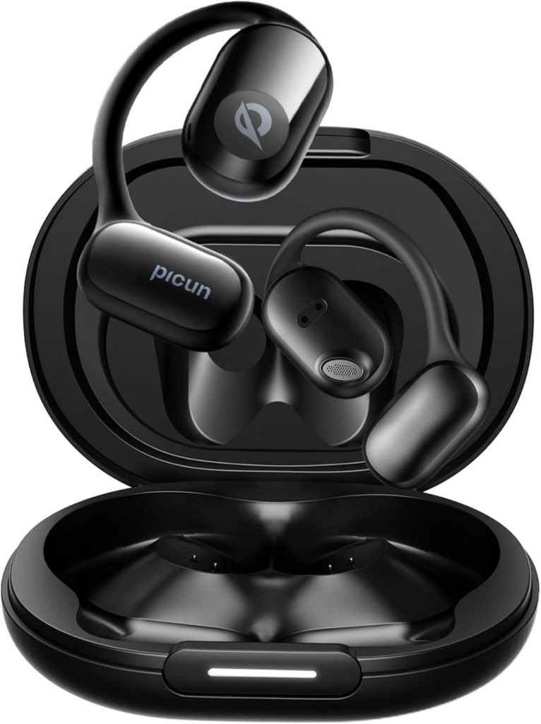 Picun True Wireless Open Ear Headphones, 5.4 Bluetooth, Ultra Comfort ...
